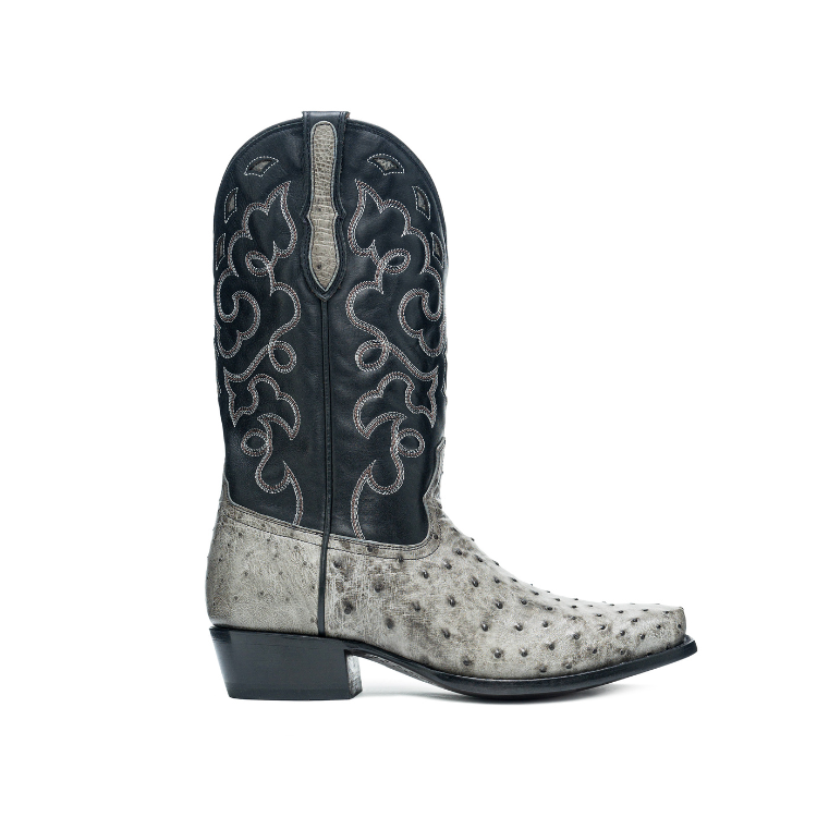 The Gavin | Men's Full-Quill Ostrich Cowboy Boots | RUJO | Rujo Boots