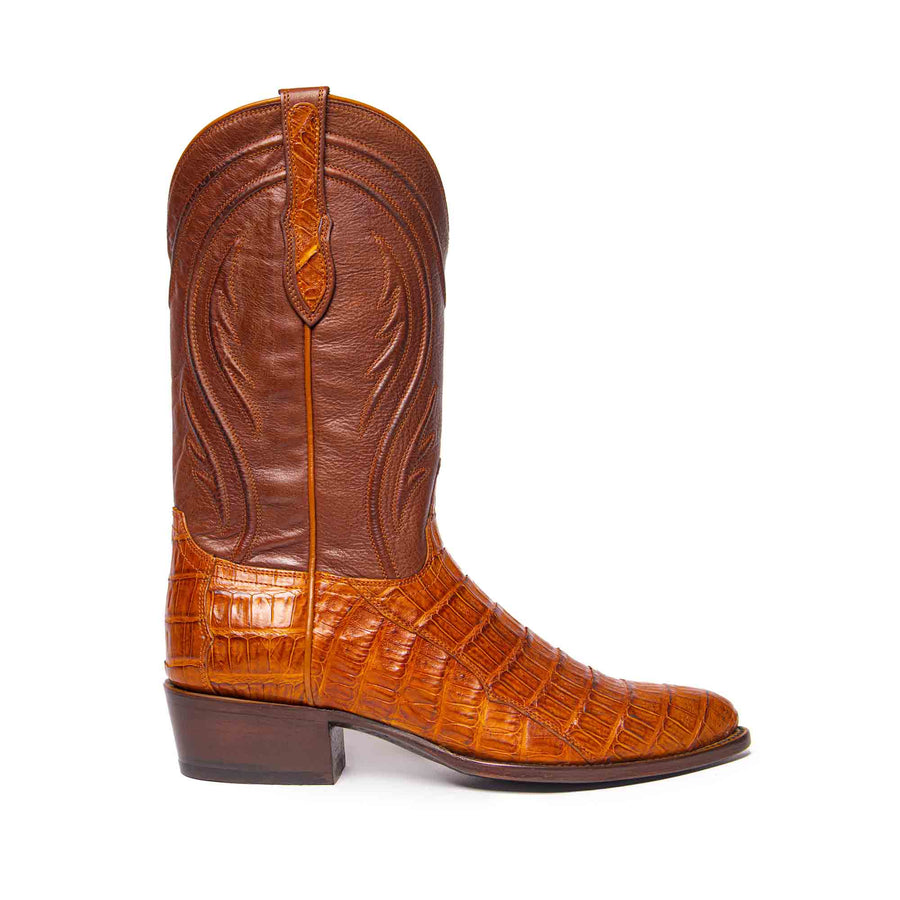 Blake: Men's Caiman Tail Western Cowboy Boots | RUJO Boots – Rujo Boots