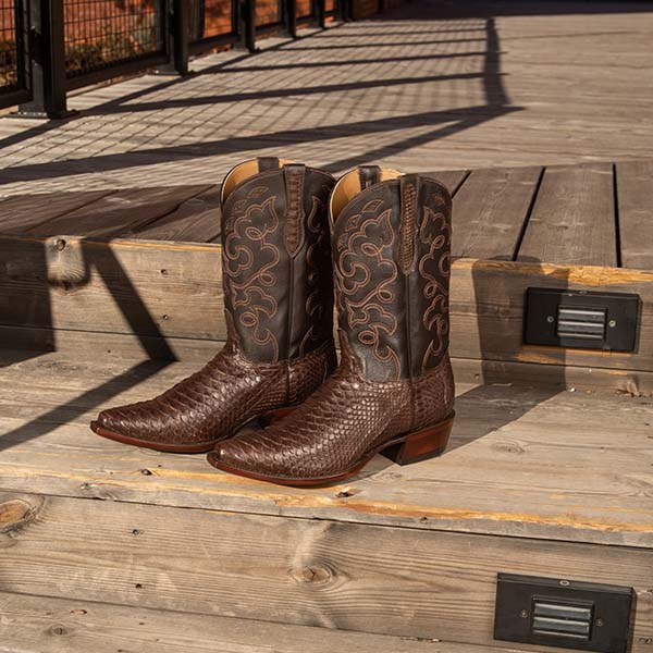 The Jimmy: Exotic Python Collection | RUJO Boots – Rujo Boots