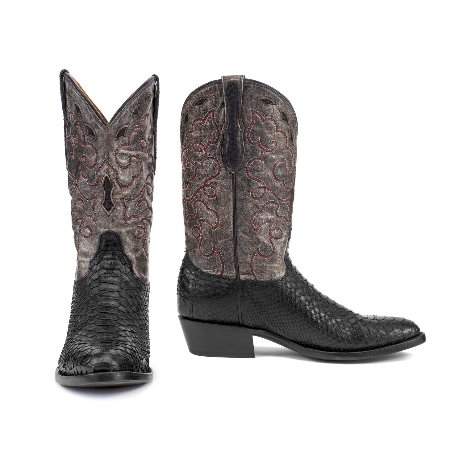Men's Cowboy Boots | The Zeke Python Exotic Boots | Rujo Boots