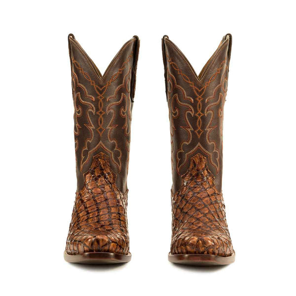 Darin: Exotic Pirarucu Fish Cowboy Boots for Men | RUJO | Rujo Boots