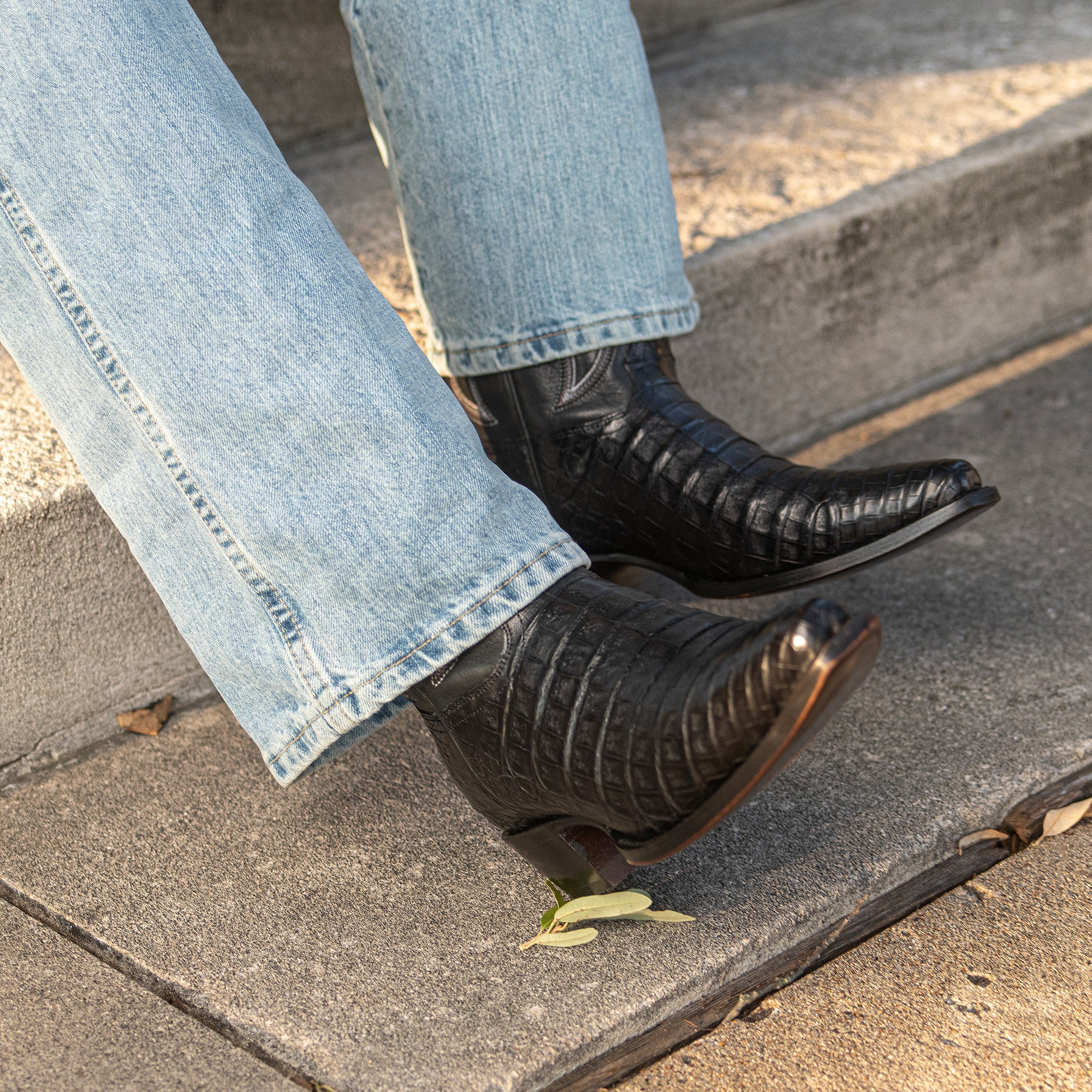 Kirby Men's Caiman Belly Cowboy Boots | RUJO – Rujo Boots