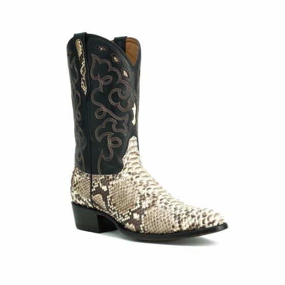 Men's Cowboy Boots | The Zeke Python Exotic Boots | Rujo Boots