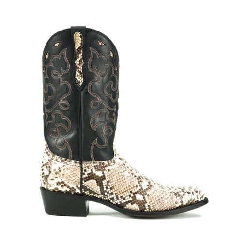 Men's Cowboy Boots | The Zeke Python Exotic Boots | Rujo Boots