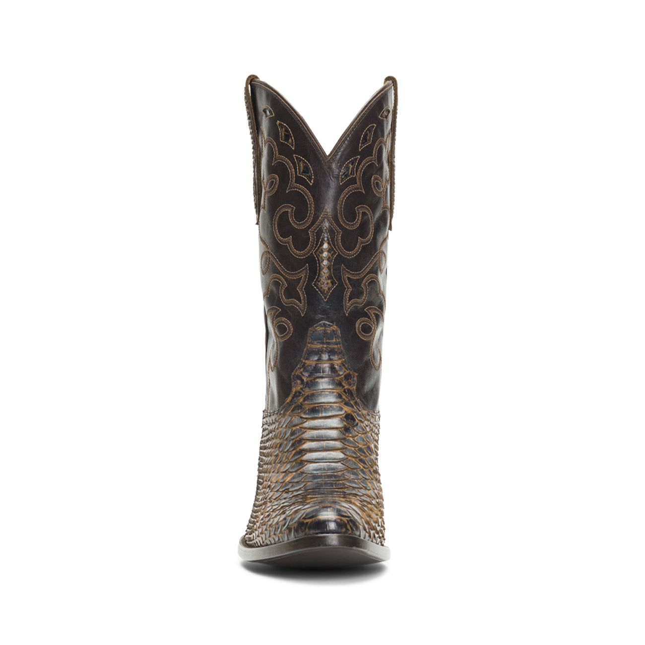 Men's Cowboy Boots | The Zeke Python Exotic Boots | Rujo Boots