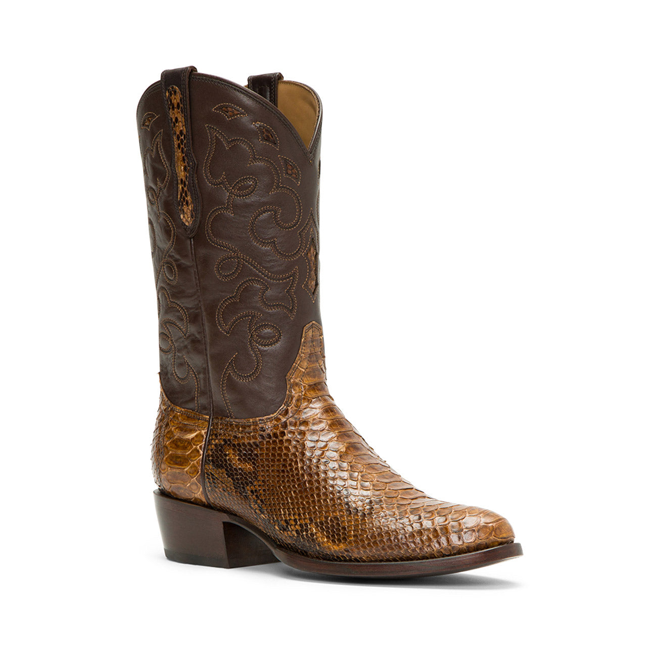 Men's Cowboy Boots | The Zeke Python Exotic Boots | Rujo Boots